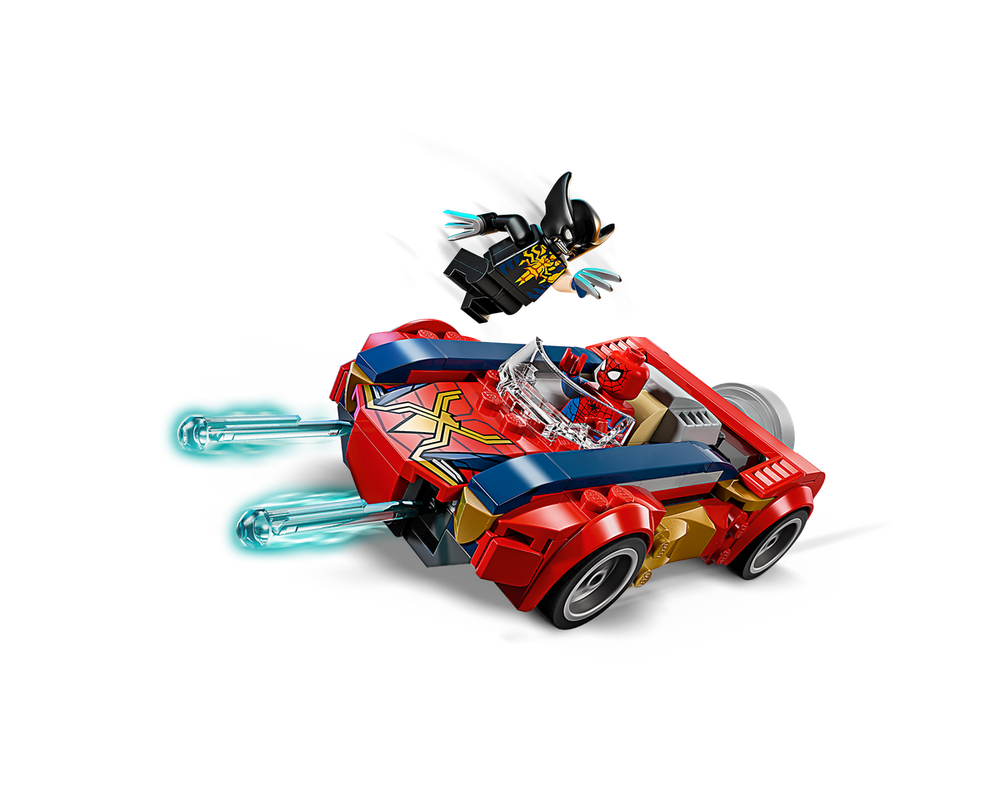 LEGO® Spider-Man Car vs. Venomized Wolverine 76336 | I'm Rick James Bricks