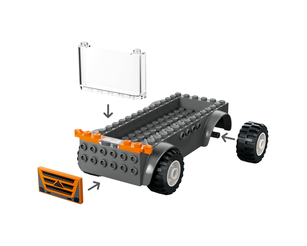 LEGO® Motorcycle Transporter 60491 | I'm Rick James Bricks