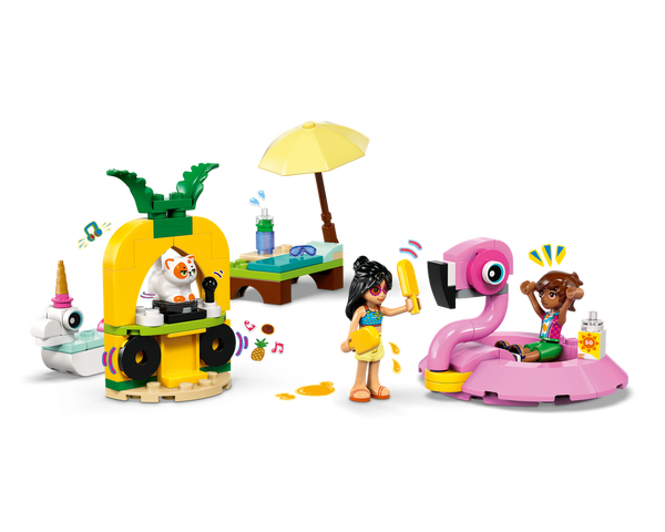 LEGO® Unicorn & Flamingo Pool Party 42658 | I'm Rick James Bricks