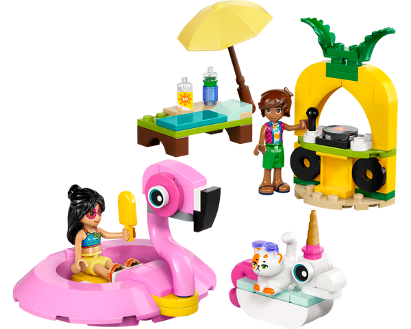 LEGO® Unicorn & Flamingo Pool Party 42658 | I'm Rick James Bricks