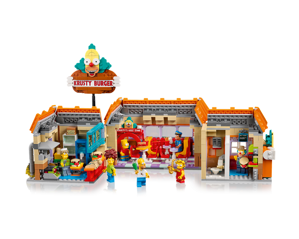 LEGO® The Simpsons™: Krusty Burger 10352 | I'm Rick James Bricks