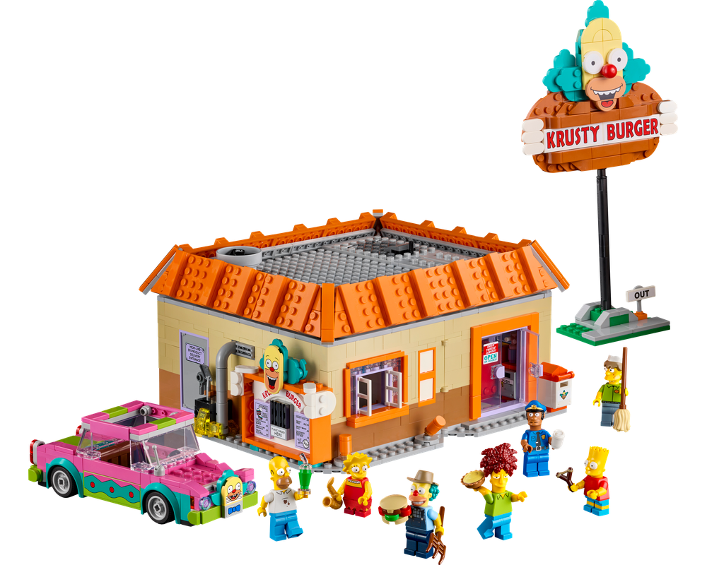 LEGO® The Simpsons™: Krusty Burger 10352 | I'm Rick James Bricks
