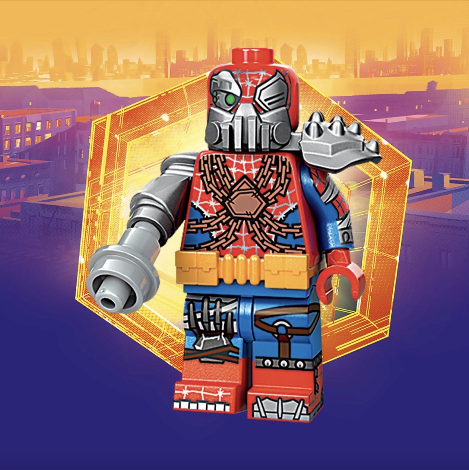 LEGO® Petra Parker / Cyborg Spider-Woman Minifigure | I'm Rick James Bricks