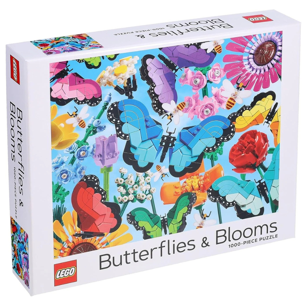LEGO® Butterflies & Blooms Puzzle | I'm Rick James Bricks