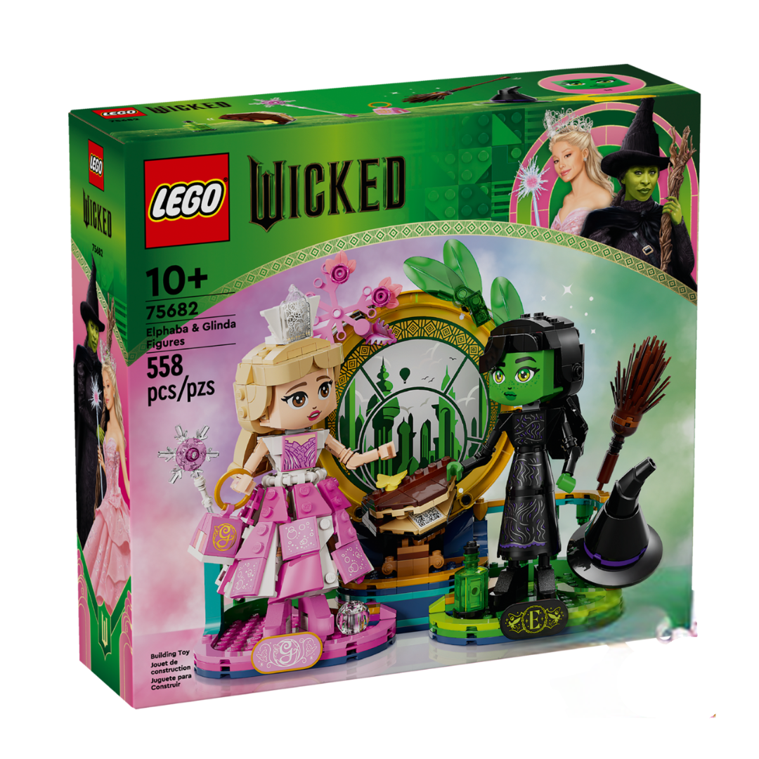 LEGO® Elphaba & Glinda Figures 75682 | I'm Rick James Bricks