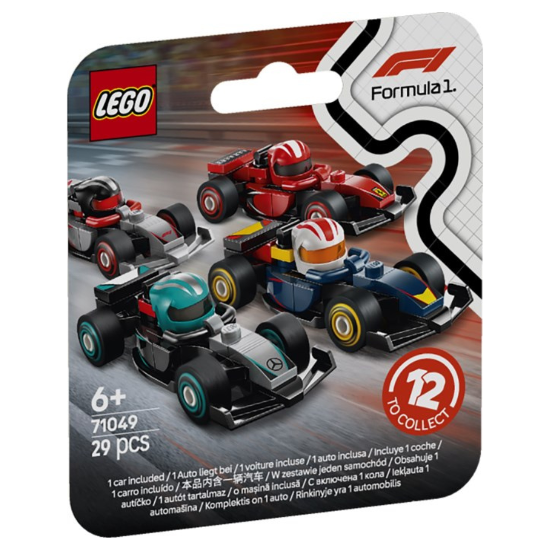 LEGO® F1® Collectible Race Cars FULL SET 71049 | I'm Rick James Bricks