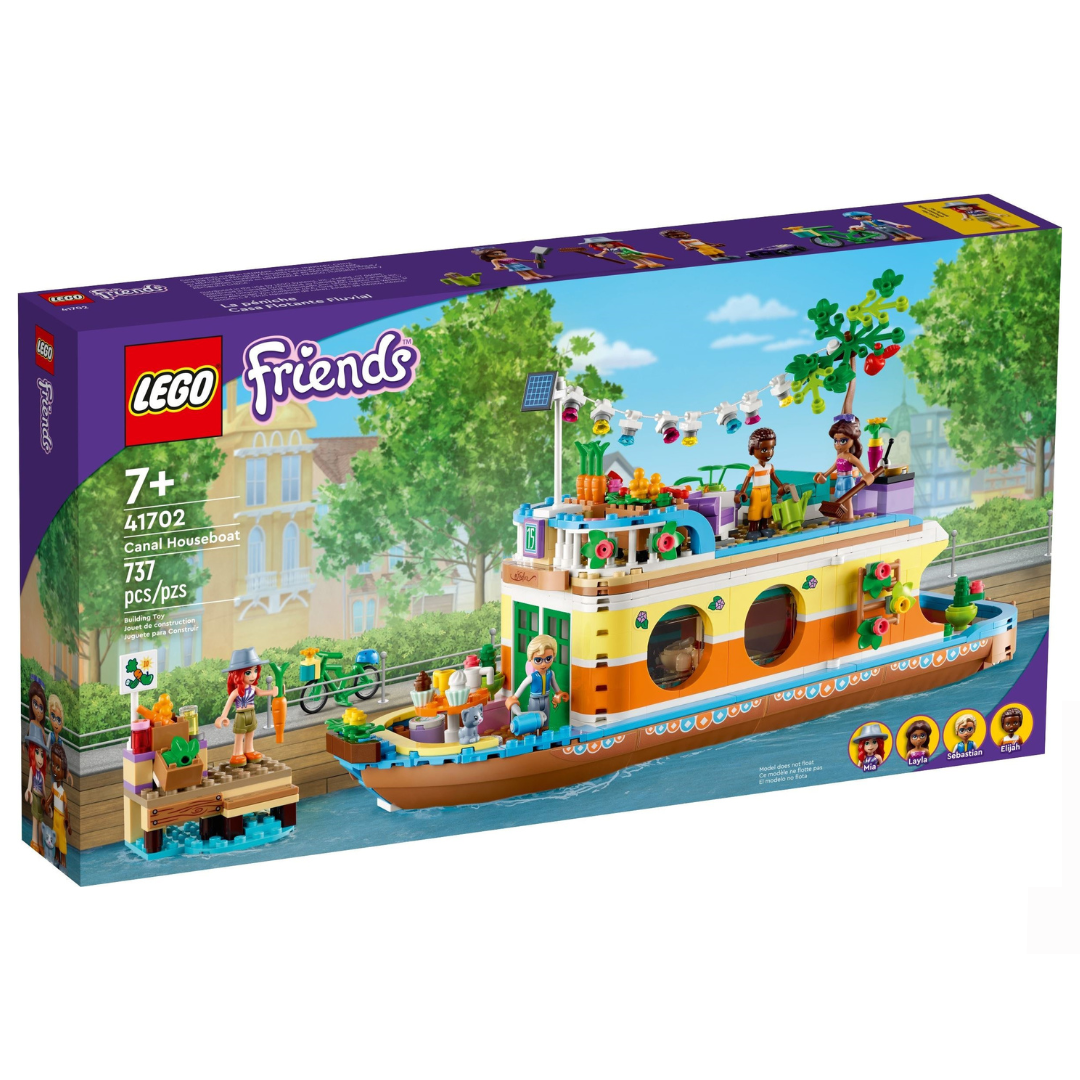 LEGO® Canal Houseboat 41702 | I'm Rick James Bricks