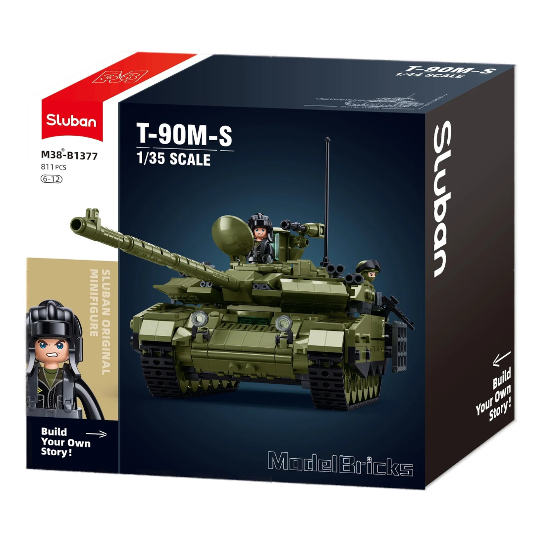 Sluban T90M-S MBT | I'm Rick James Bricks