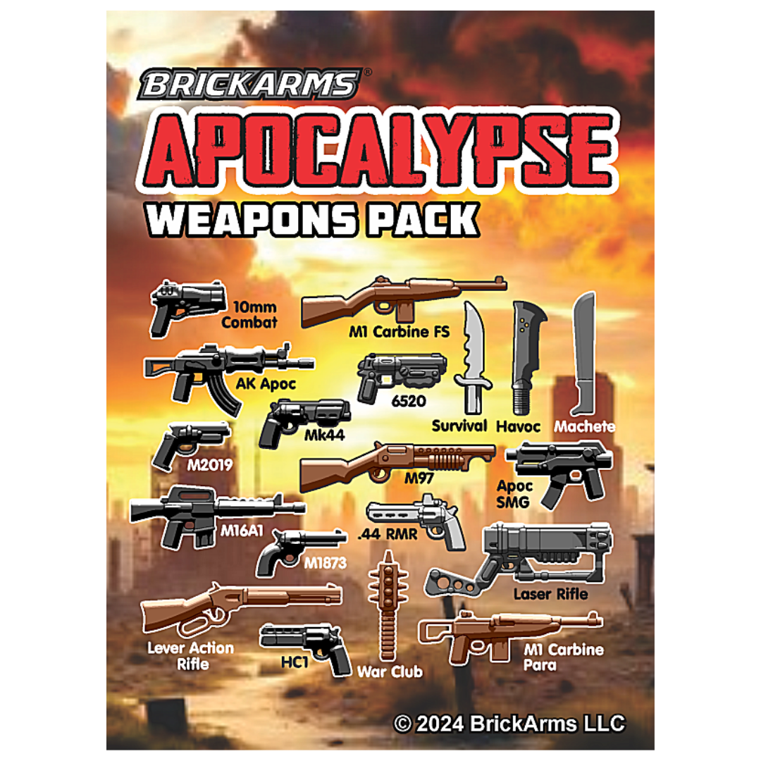 BA Apocalypse Weapons Pack | I'm Rick James Bricks