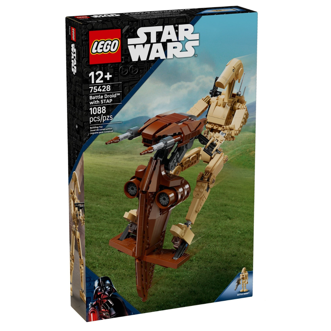 LEGO® Battle Droid™ with STAP 75428 | I'm Rick James Bricks