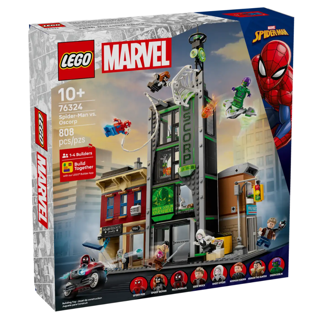 LEGO® Spider-Man vs. Oscorp 76324 | I'm Rick James Bricks