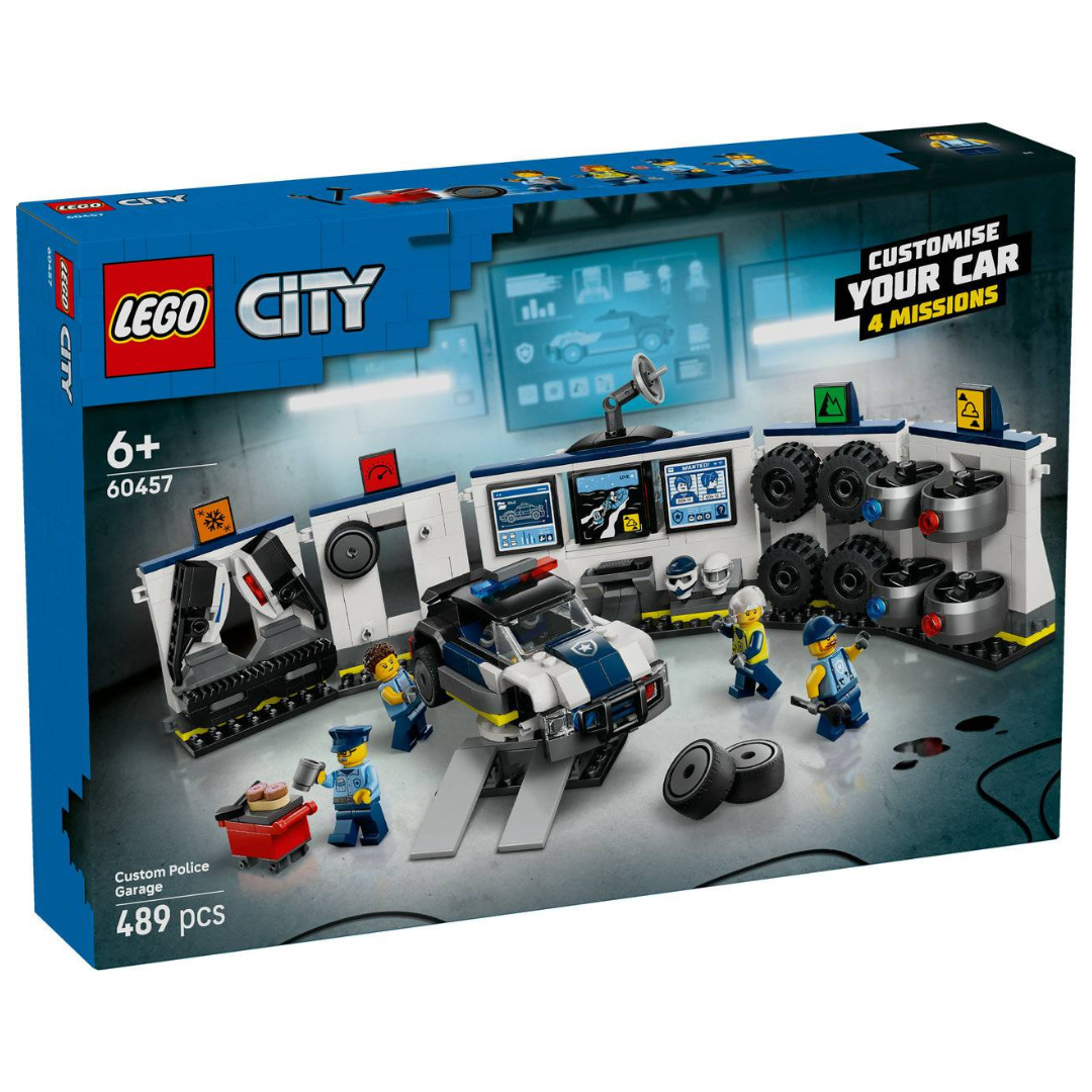 LEGO® Custom Police Car Garage 60457 | I'm Rick James Bricks