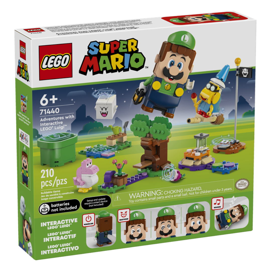 LEGO® Adventures with Interactive LEGO® Luigi™ 71440 | I'm Rick James ...