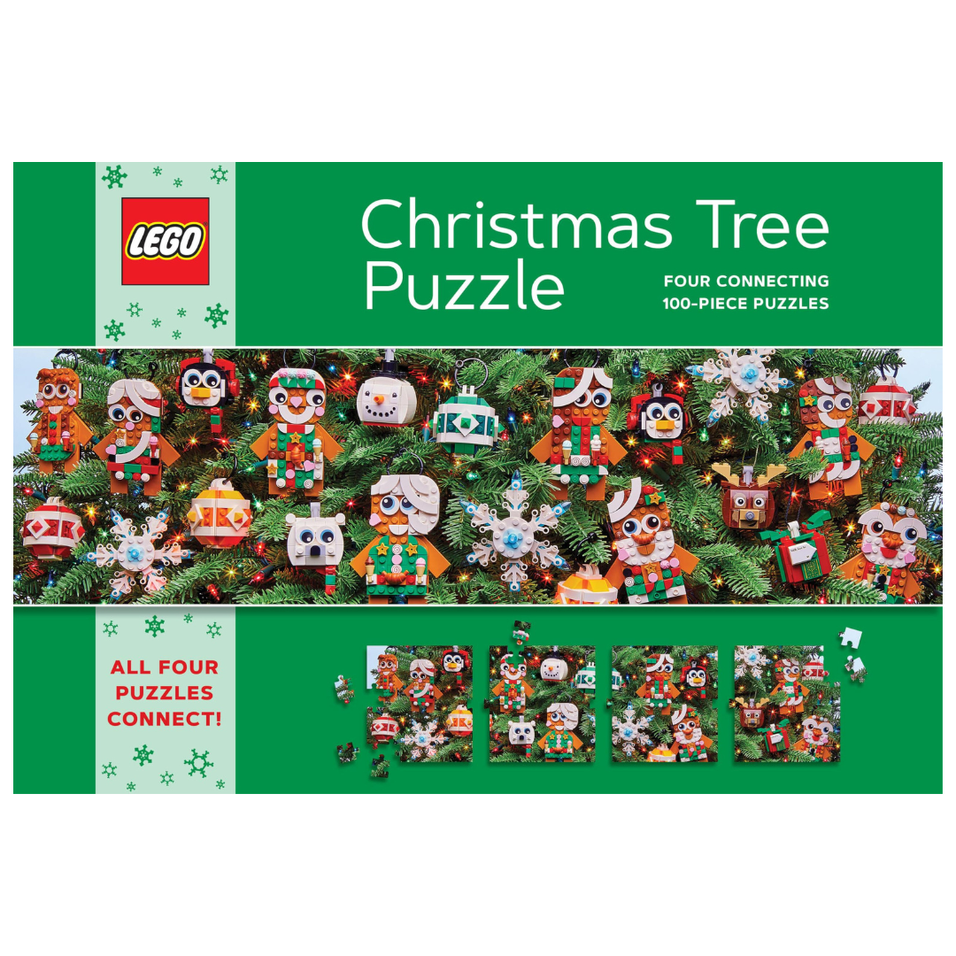 LEGO® Christmas Tree Puzzle | I'm Rick James Bricks