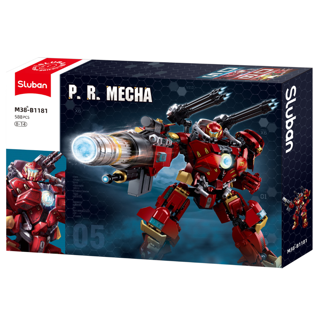 Sluban P.R. Mecha the Anti-Hulk Mech | I'm Rick James Bricks