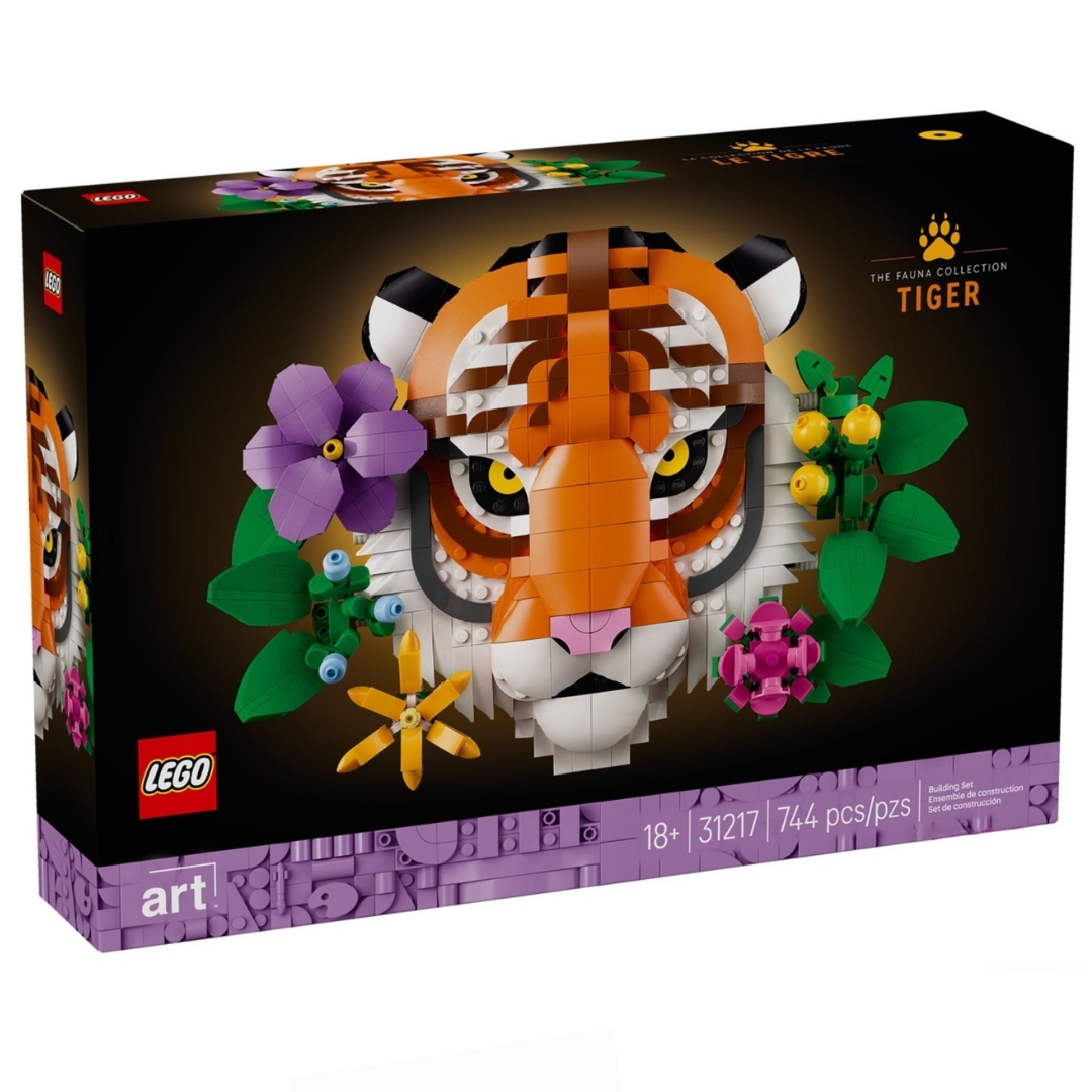 LEGO® The Fauna Collection - Tiger 31217 | I'm Rick James Bricks