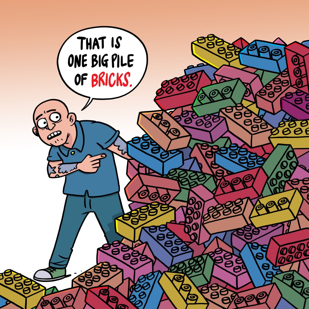 I'm Rick James Bricks