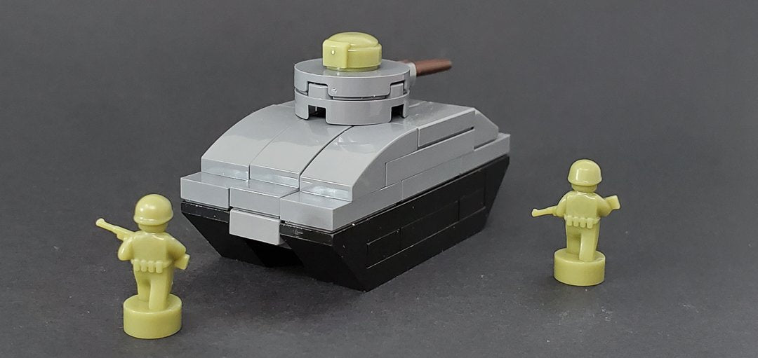 Nano Soldier Figures - Olive Green | I'm Rick James Bricks