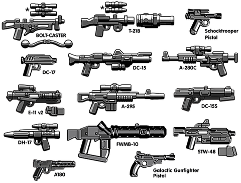 BA Blaster Pack - Revolution V2 | I'm Rick James Bricks