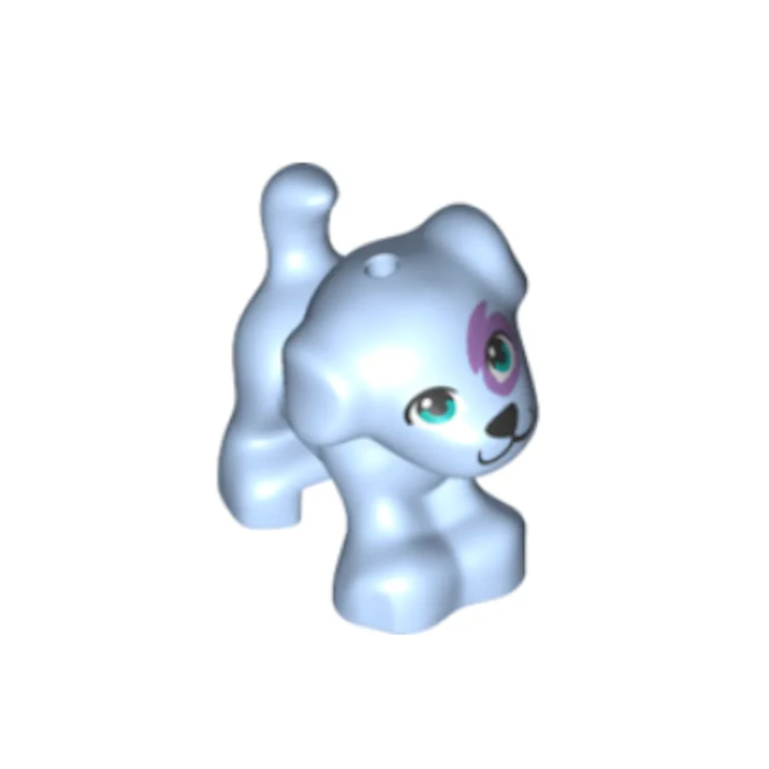 LEGO® Puppy Light Blue | I'm Rick James Bricks