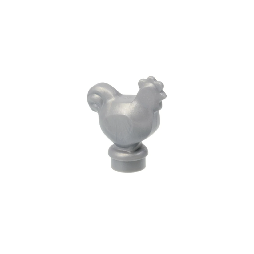 LEGO® Chicken Silver 2 pack | I'm Rick James Bricks