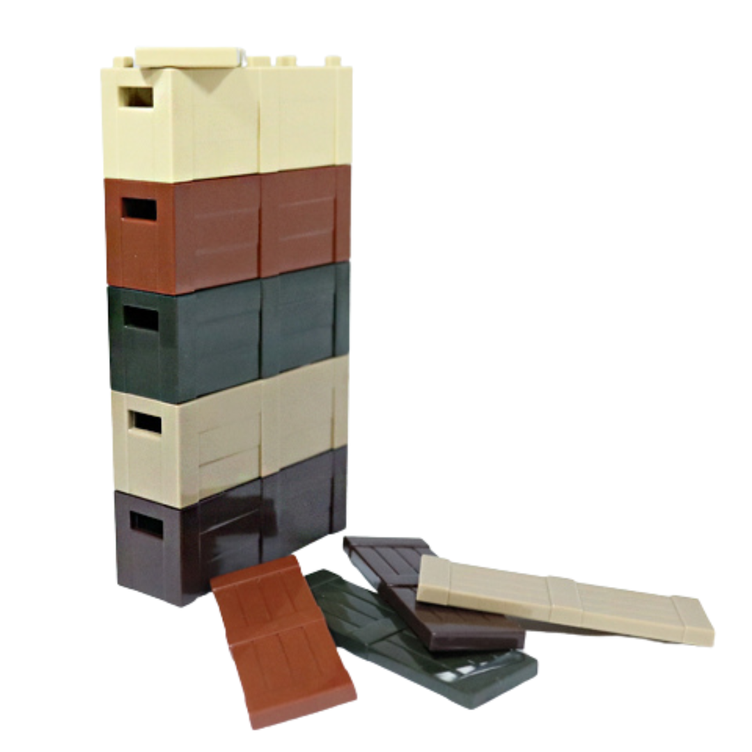 BA Crate with Lid | I'm Rick James Bricks