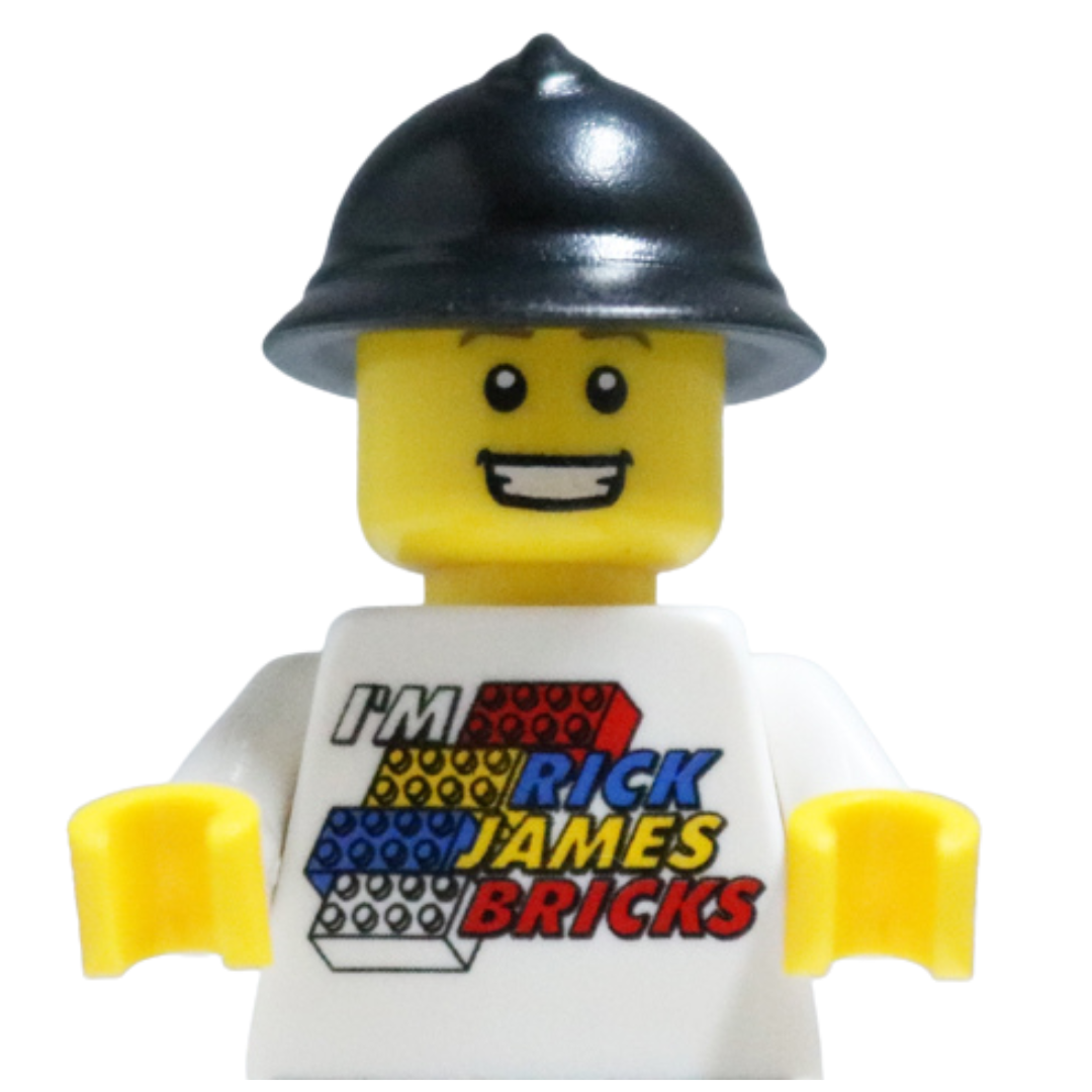BA Adrian Helmet (Black) | I'm Rick James Bricks